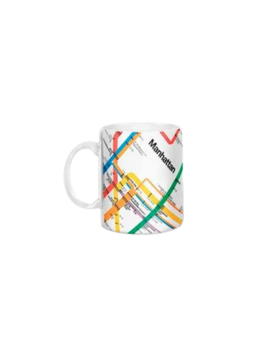 Mug: Vignelli Subway Map – Museum of the City of New York